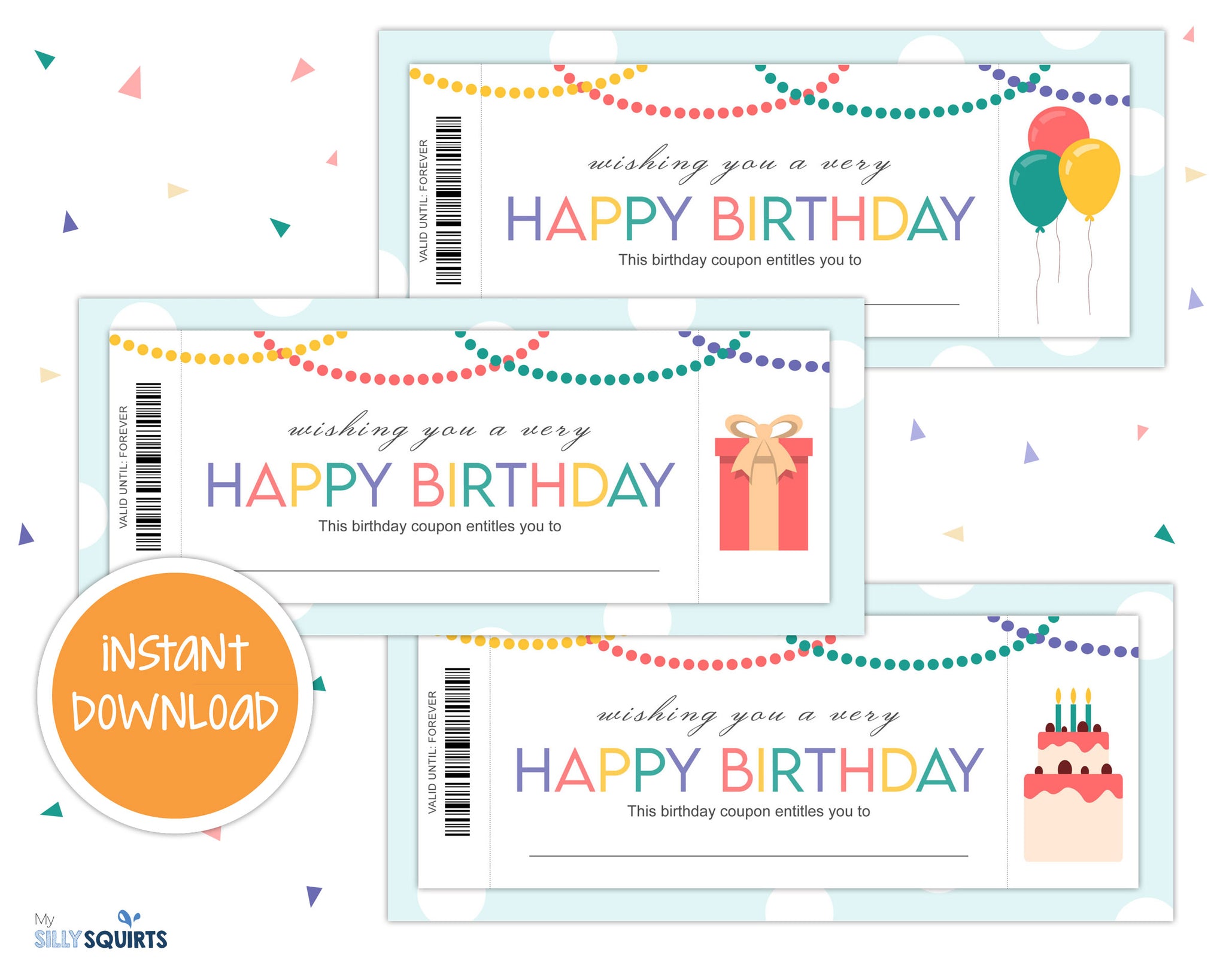 Birthday Coupons – mysillysquirts