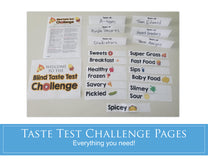 Blindfolded Taste Test Challenge Game: LDS Youth Activity – mysillysquirts